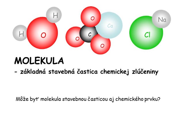 Molekula :: MLADÝ CHEMIK